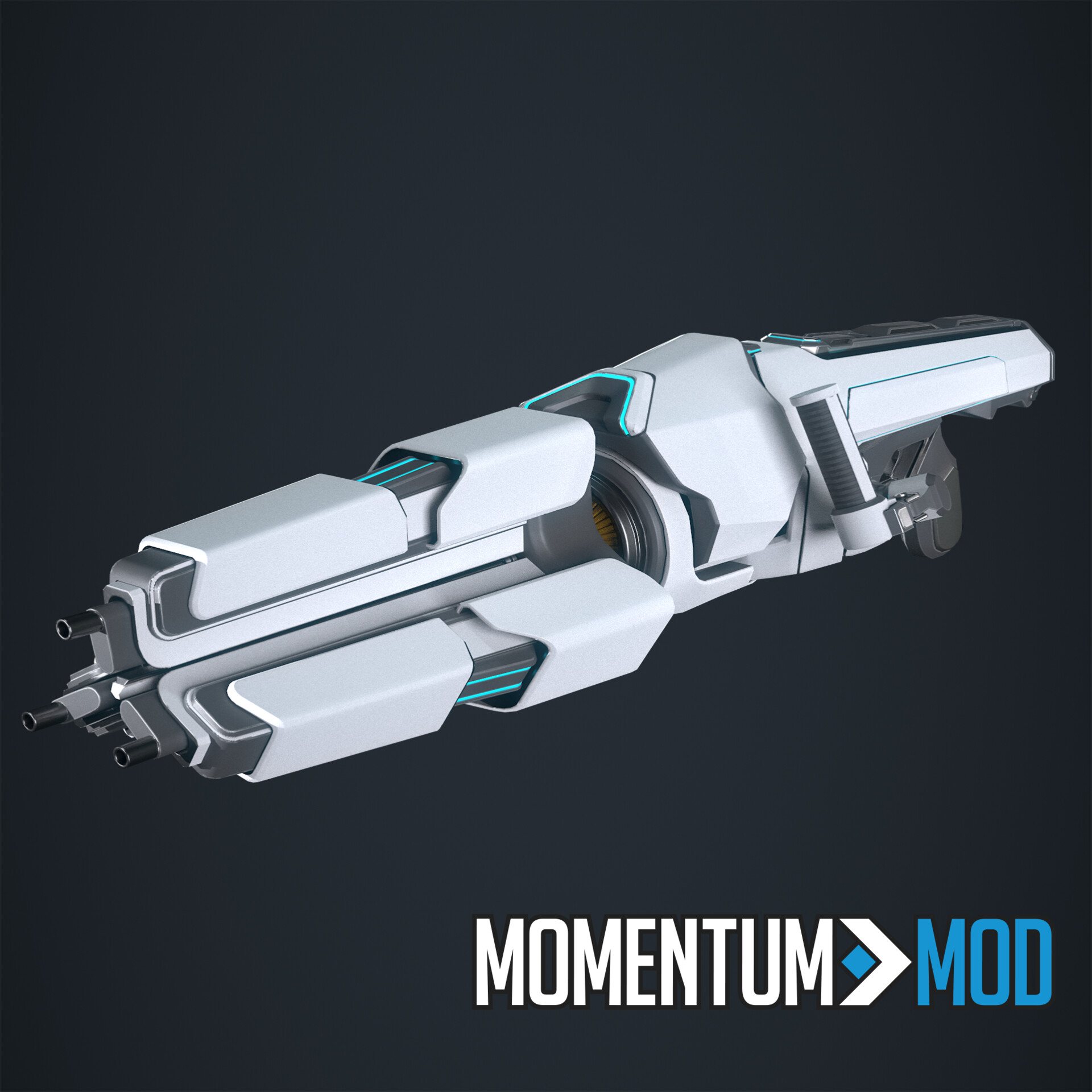 ArtStation - Momentum Mod - Machine Gun