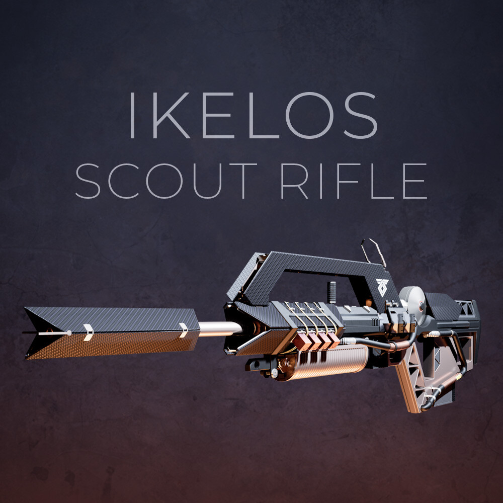 ArtStation - Weapon Lighting: Ikelos Scout Rifle