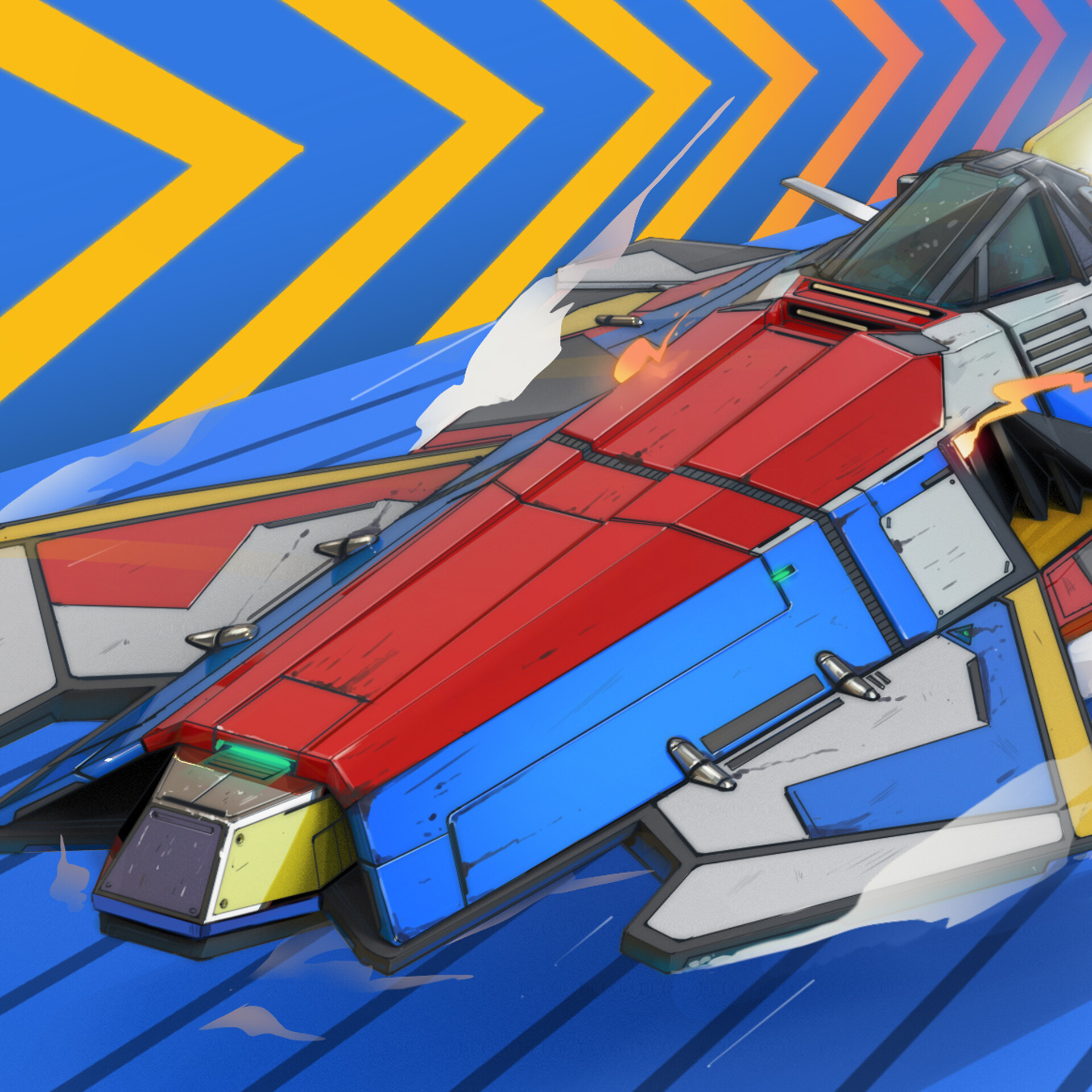 ArtStation - WIpeout_Sketches