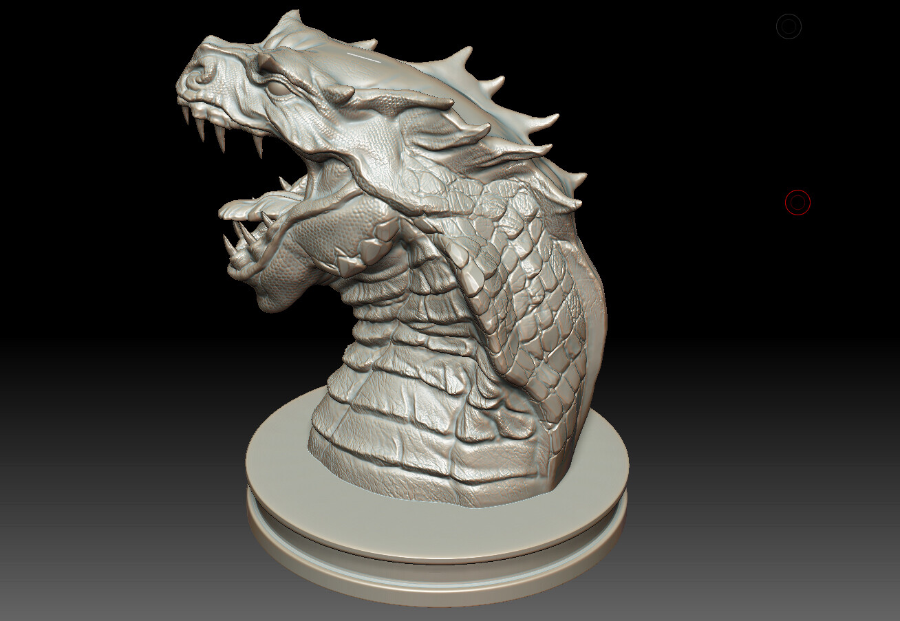 ArtStation - Dragon practice