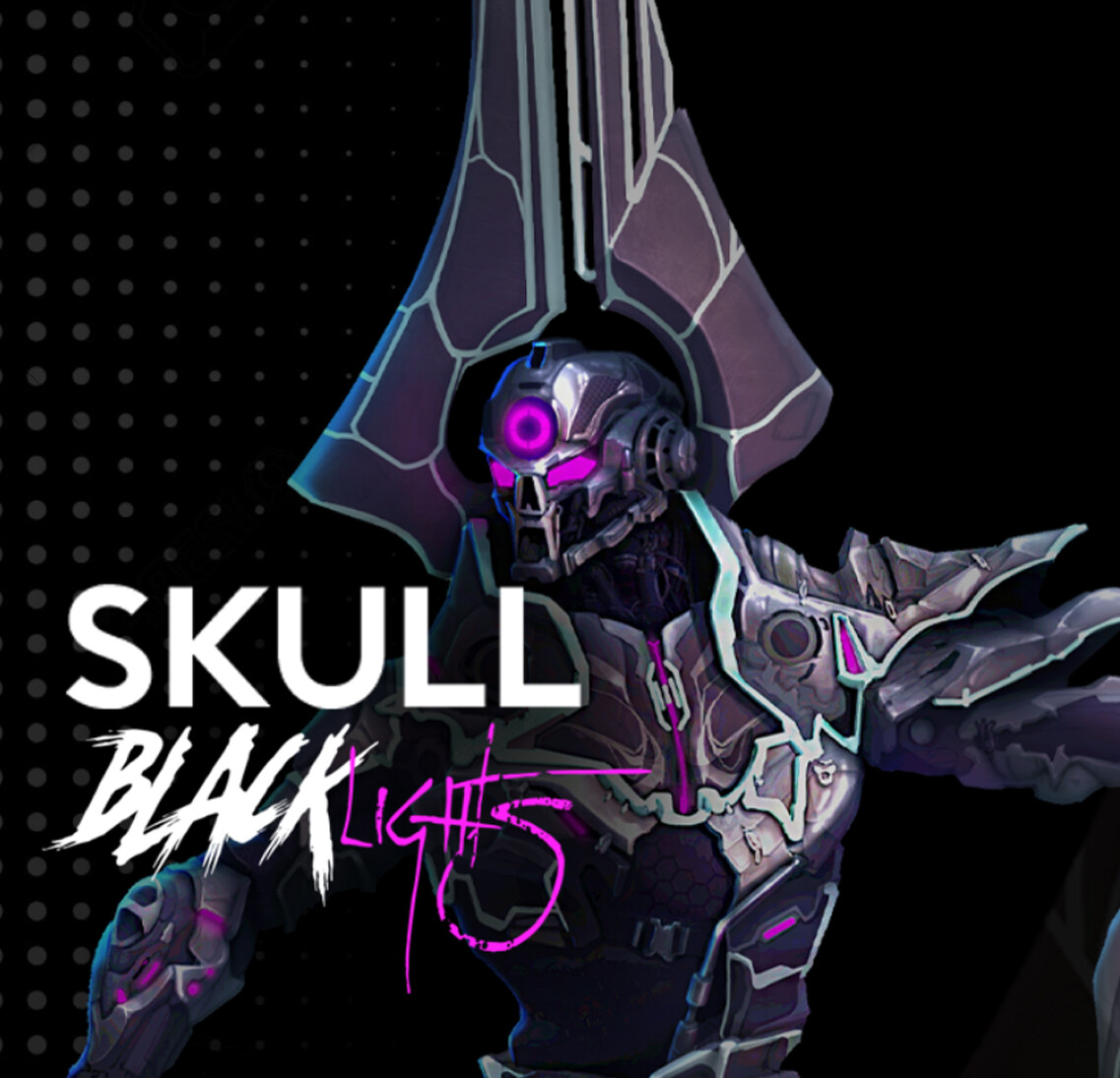 ArtStation - Skull - Black Lights