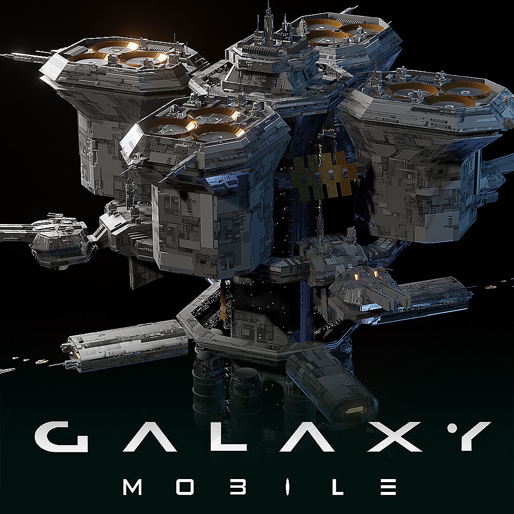 ArtStation - Galaxy Mobile - defense base