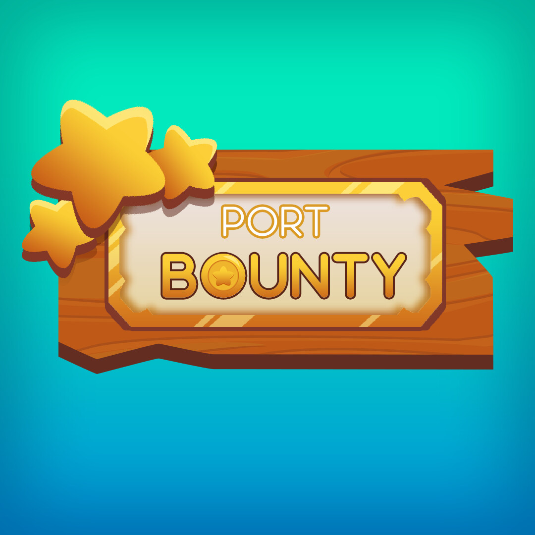 Raja Kabierski - Port Bounty- Mobile Game UI Art