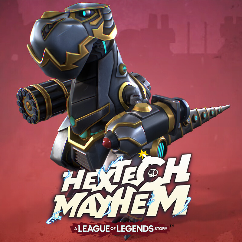 ArtStation - Hextech Mayhem: T-Hex