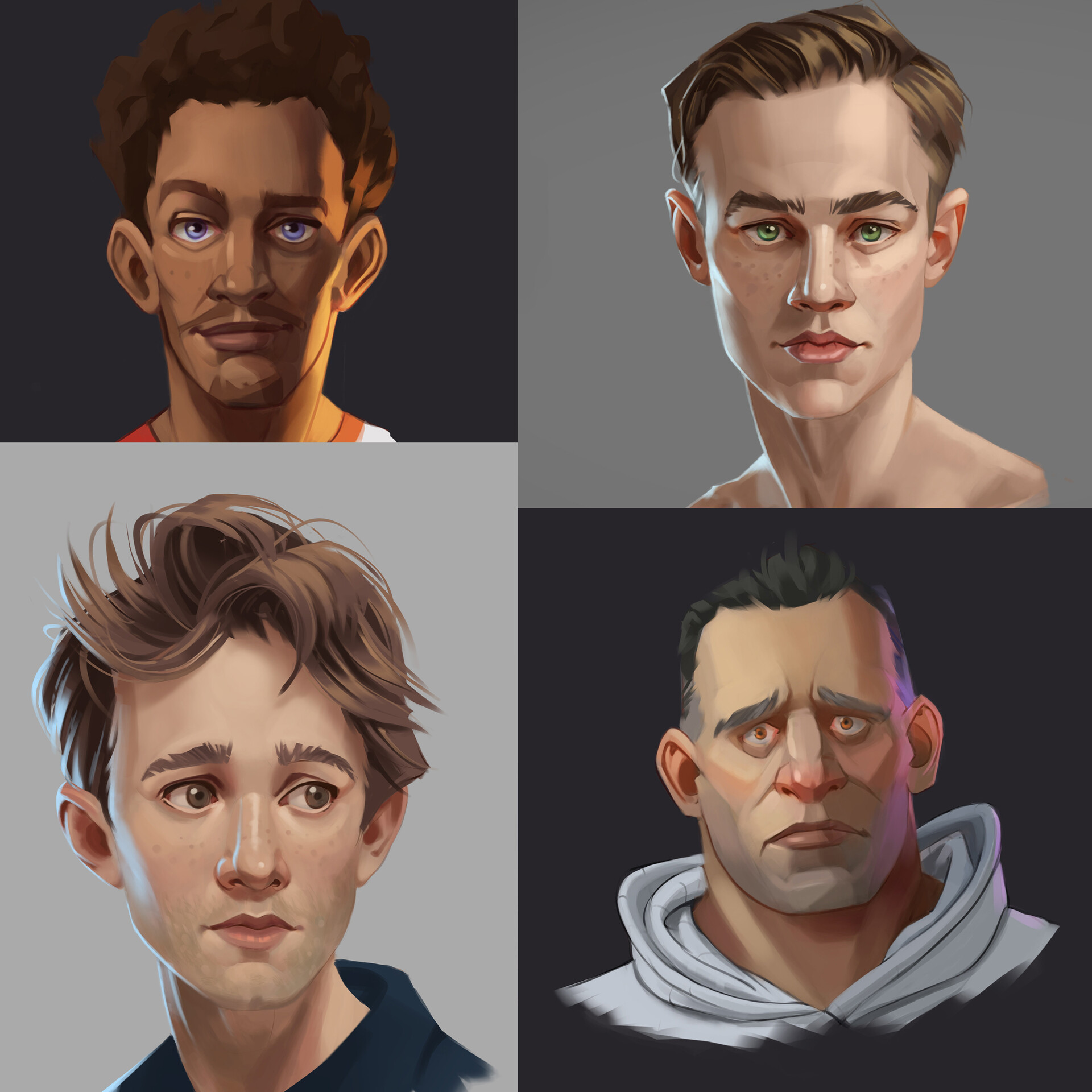 ArtStation - Character Portraits