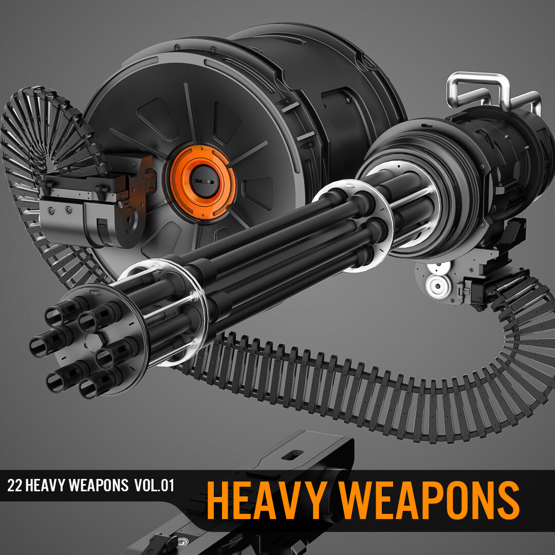 ArtStation - Heavy Weapons