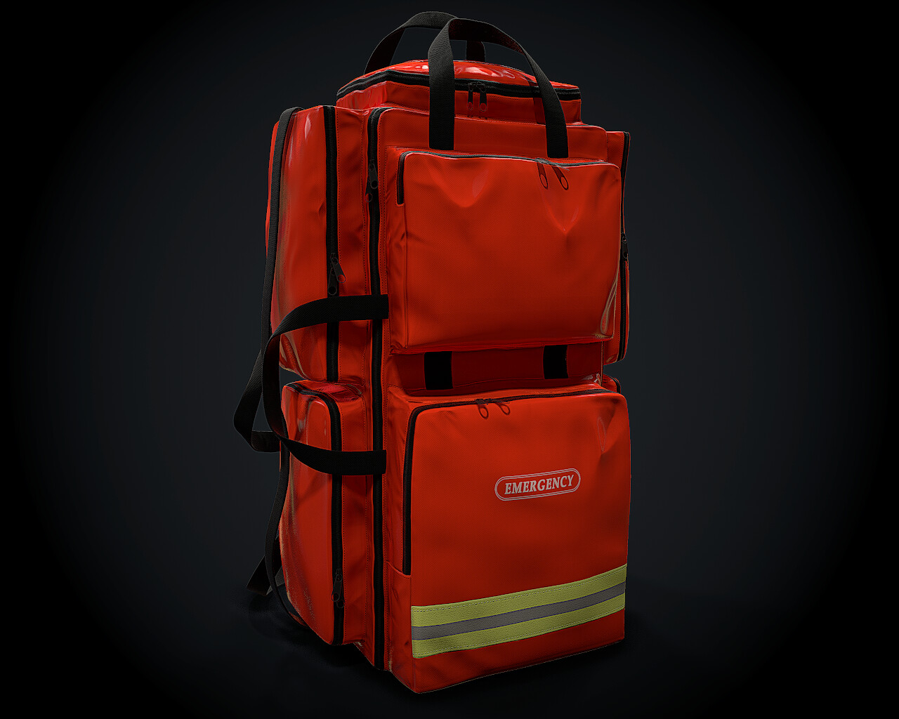 ArtStation - Emergency backpack