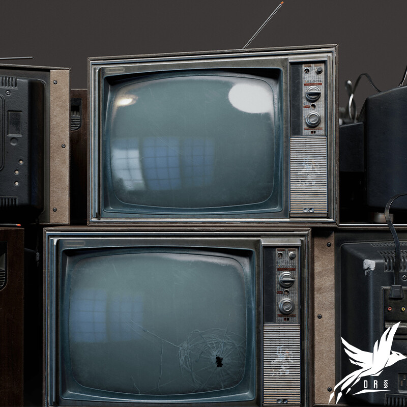 ArtStation - Retro Tv