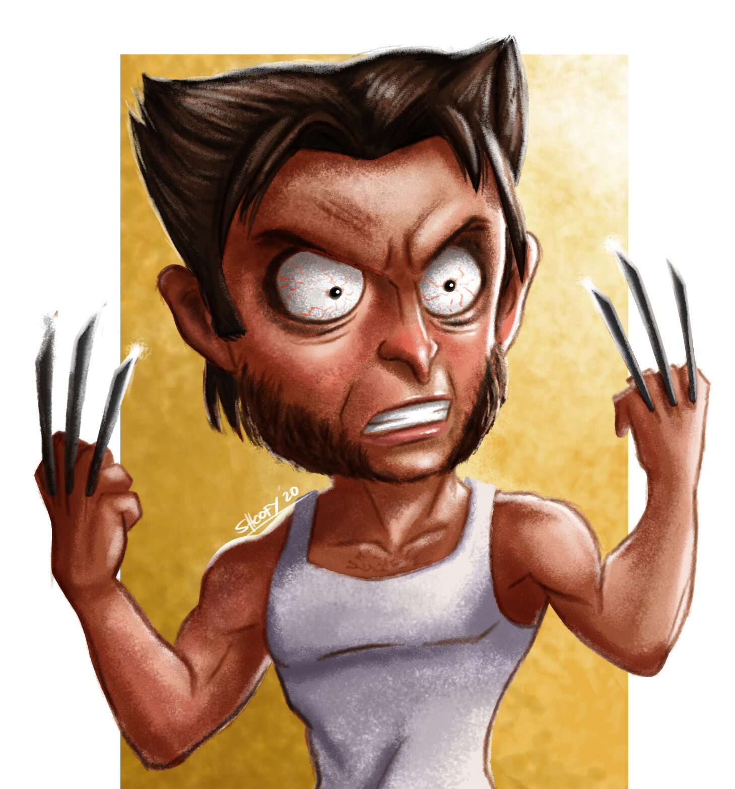 ArtStation - Wolverine Chibi