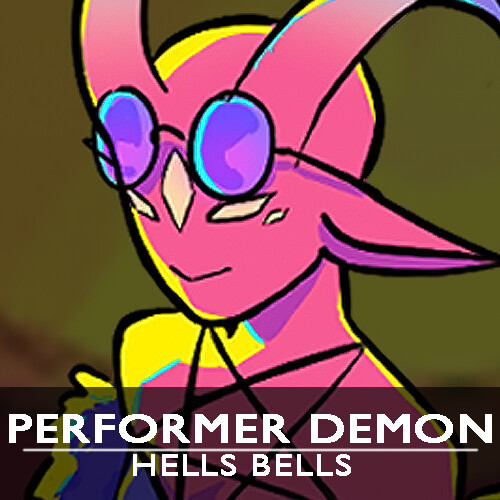 ArtStation - Performer Demon - Hells Bells: Enemy Design