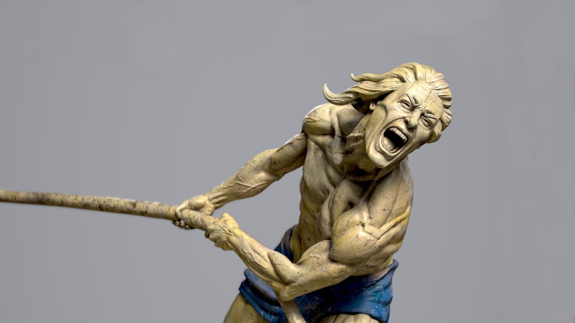 ArtStation - guy pulling