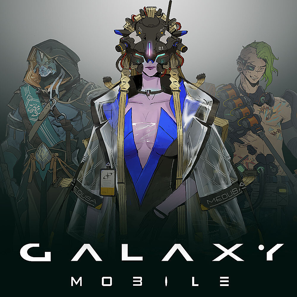 ArtStation - Galaxy Mobile - character concepts