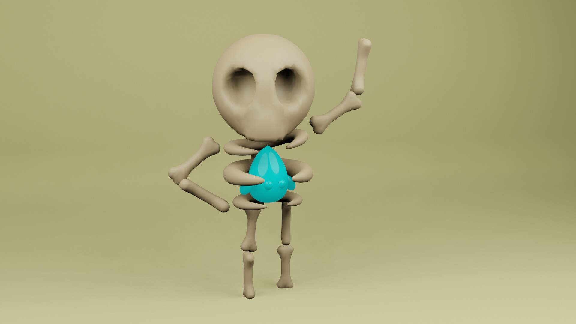 ArtStation - Skeleton Render and Development Overview