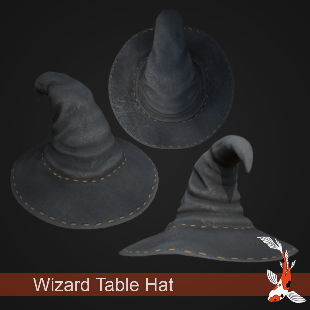 ArtStation - Wizard_Table_Hat