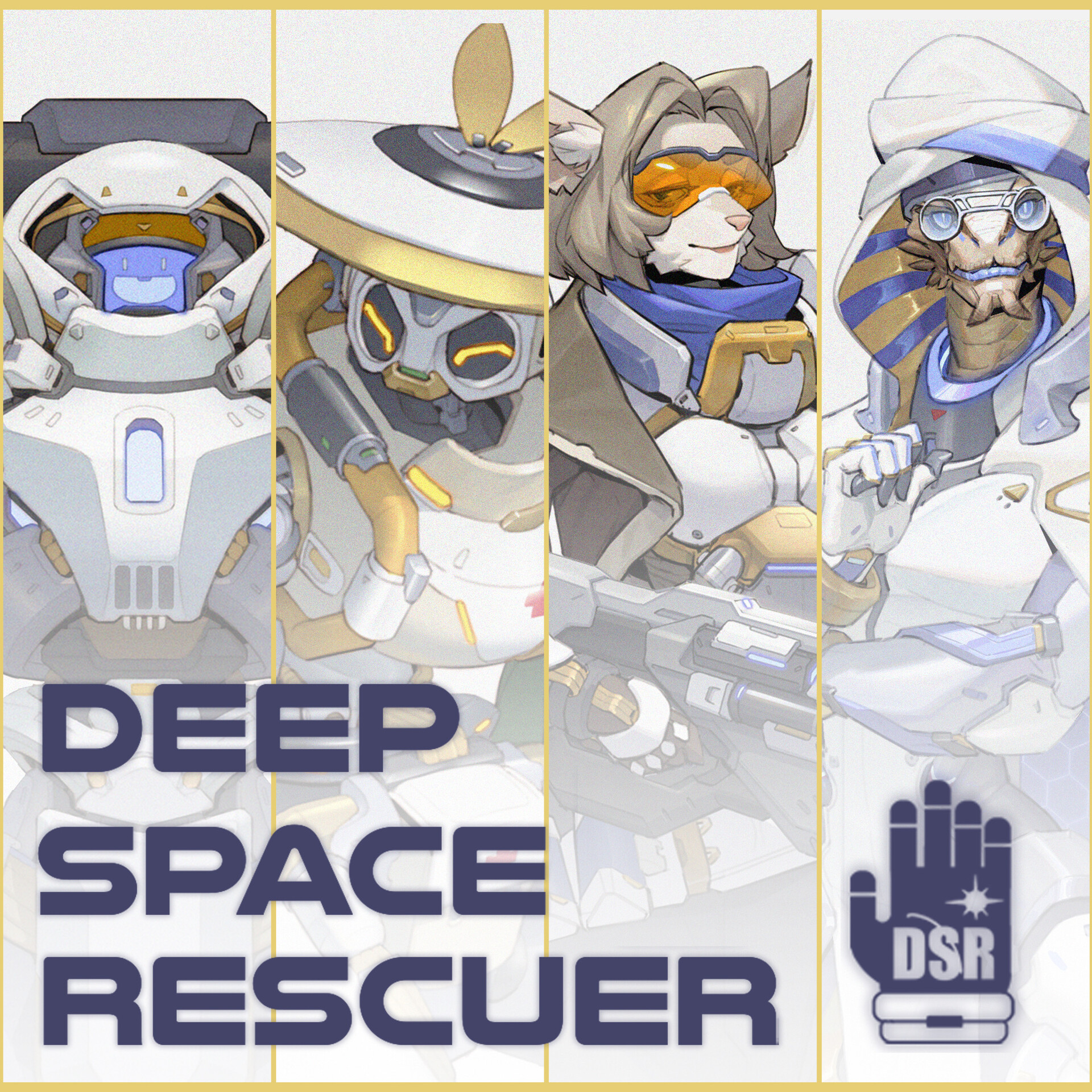 ArtStation - deep space rescue team