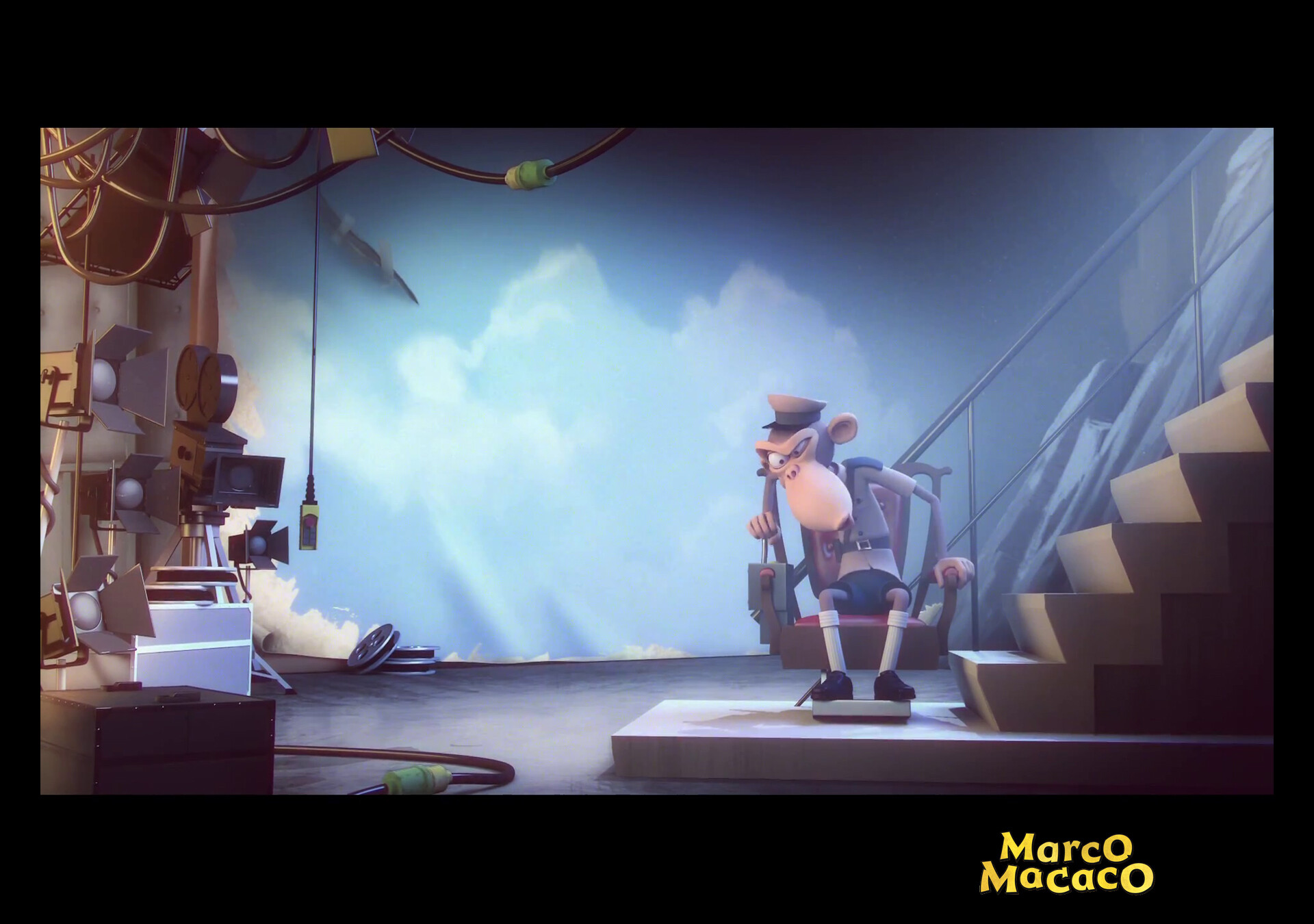 ArtStation - Marco Macaco Chair Set