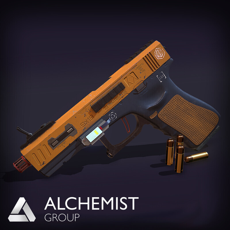 ArtStation - Fictionnal Weapon Serie #1