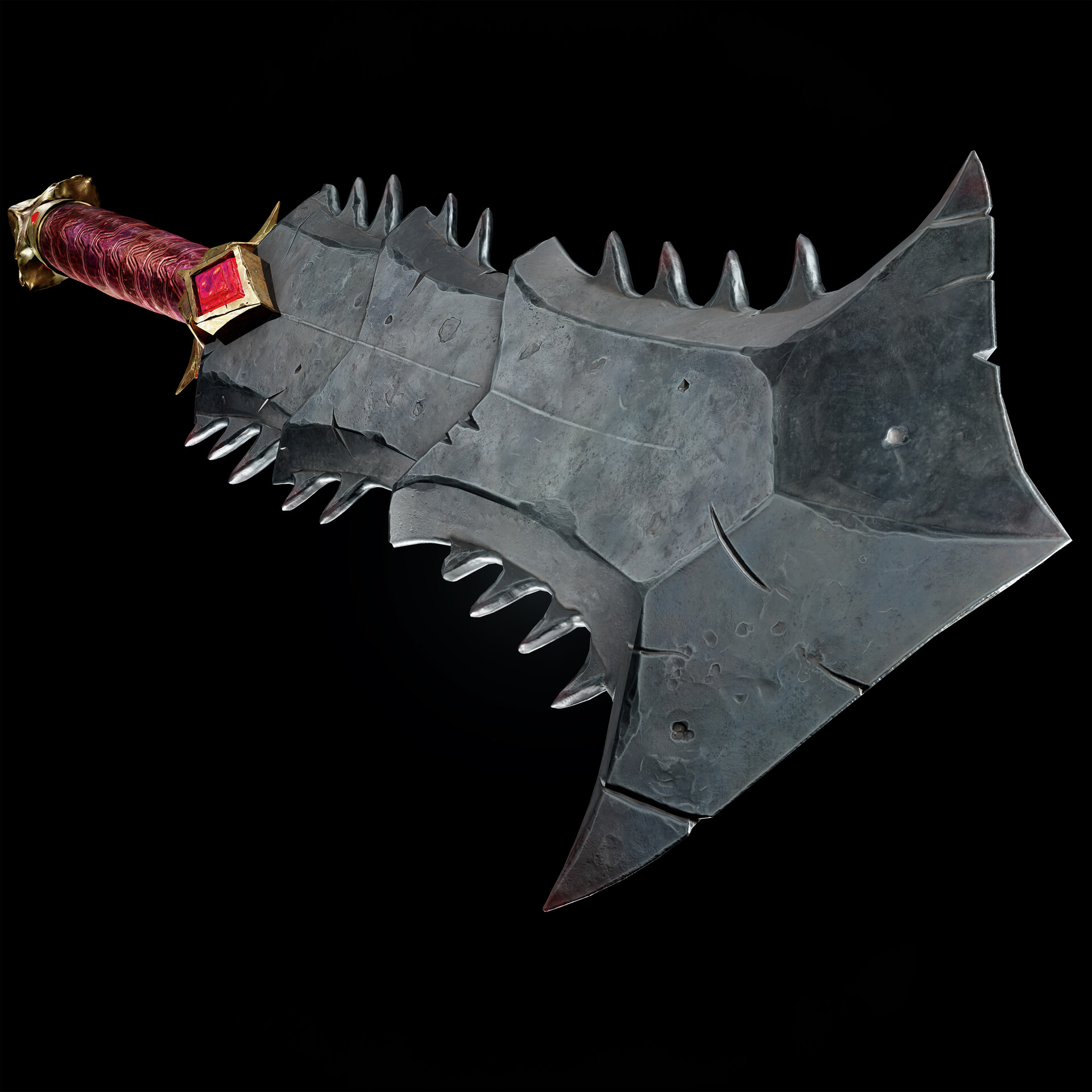 ArtStation - Spiked Sword