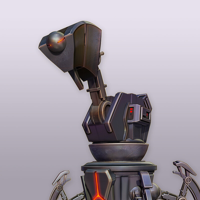 ArtStation - G4-110 / Protocol Guard / Droid