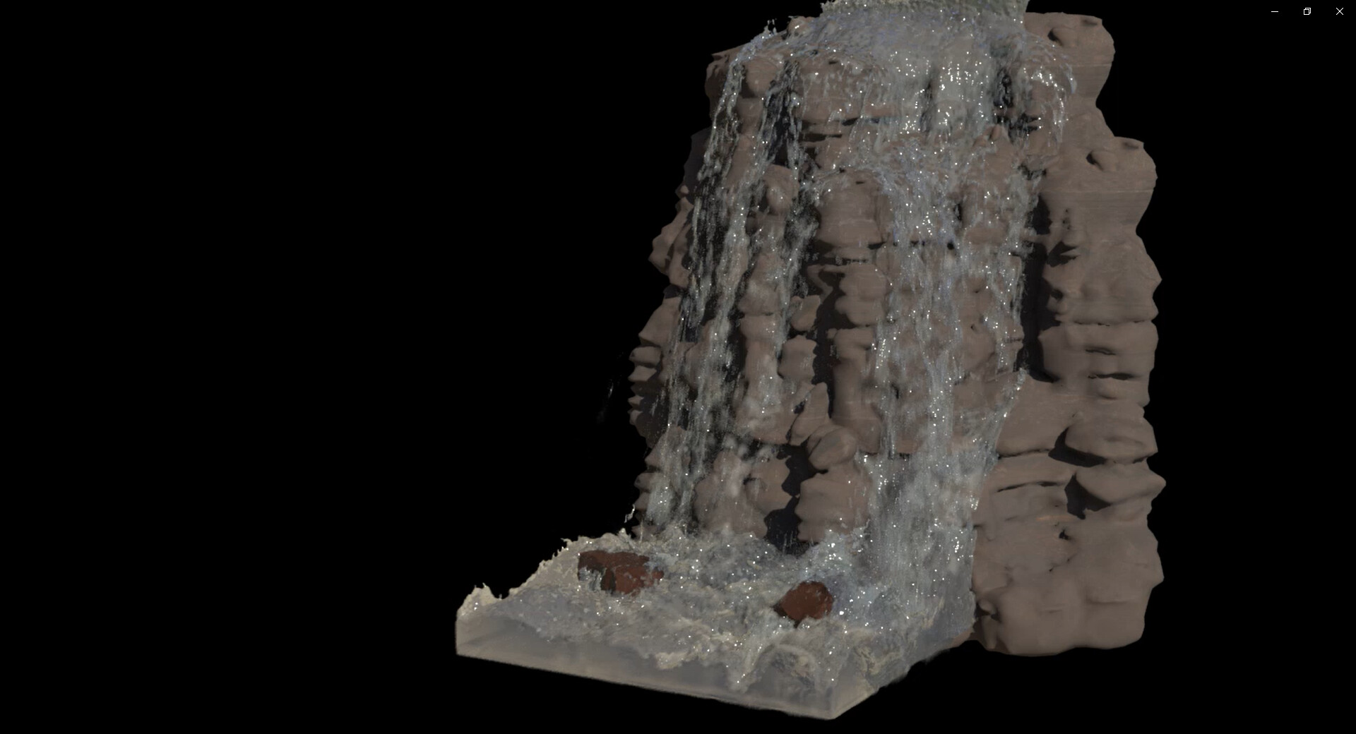 ArtStation - Houdini: Waterfall