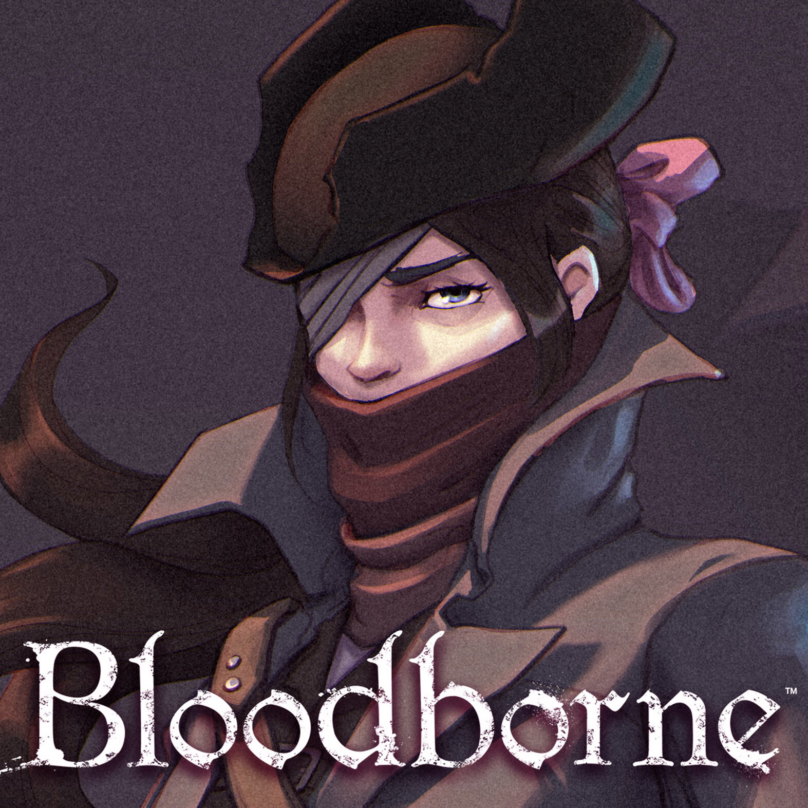 ArtStation - A hunter must hunt - Bloodborne Fanart