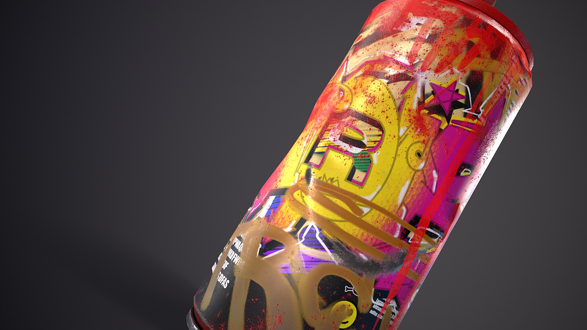 ArtStation - Speed Modeling and Texturing Game-Ready SprayCan