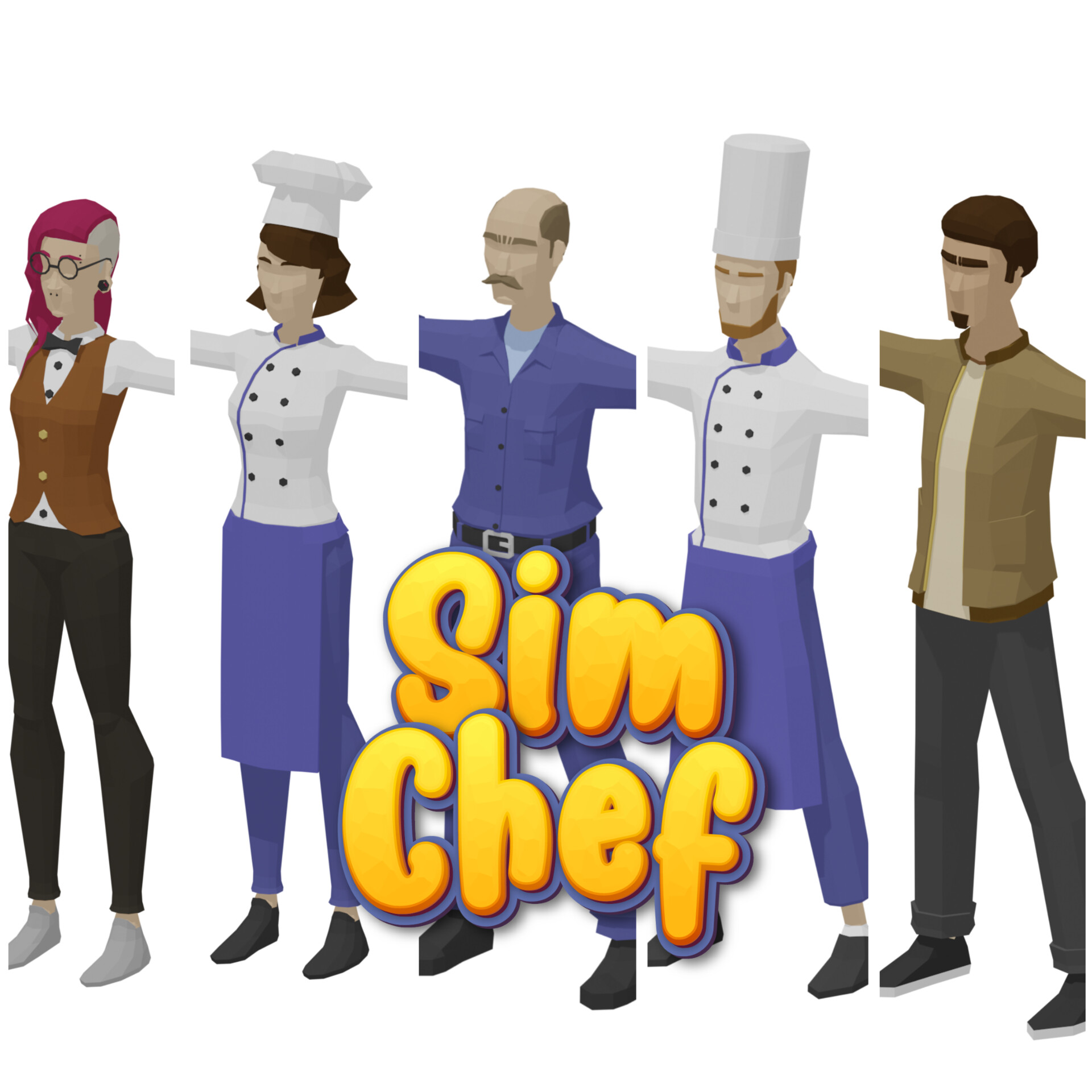 ArtStation - Sim Chef - Characters