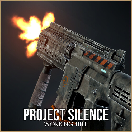 ArtStation - Modded M16 Rifle - 3D - Unreal Engine