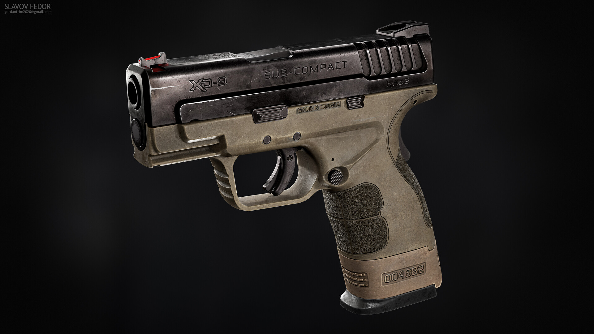 ArtStation - Springfield XD Mod2 Tutorial