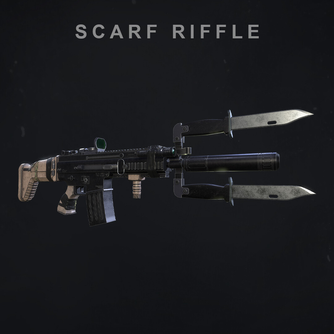 ArtStation - Scarf Riffle