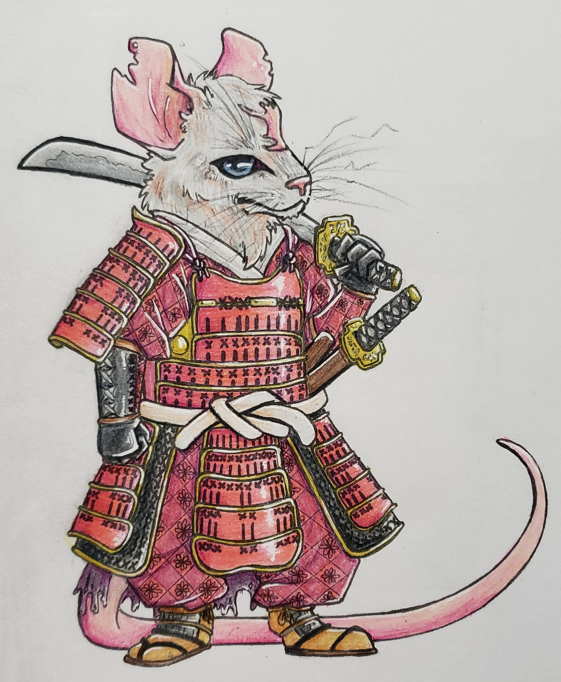 ArtStation - Samurai Rat