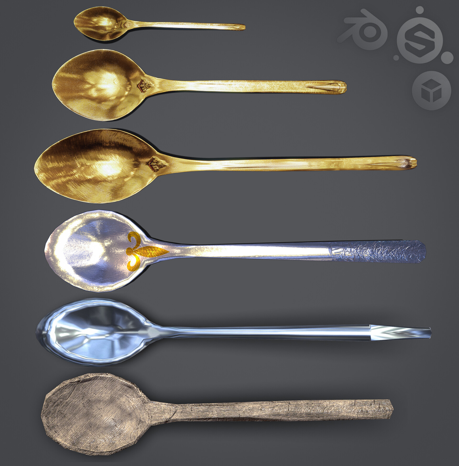 ArtStation - Just some spoons