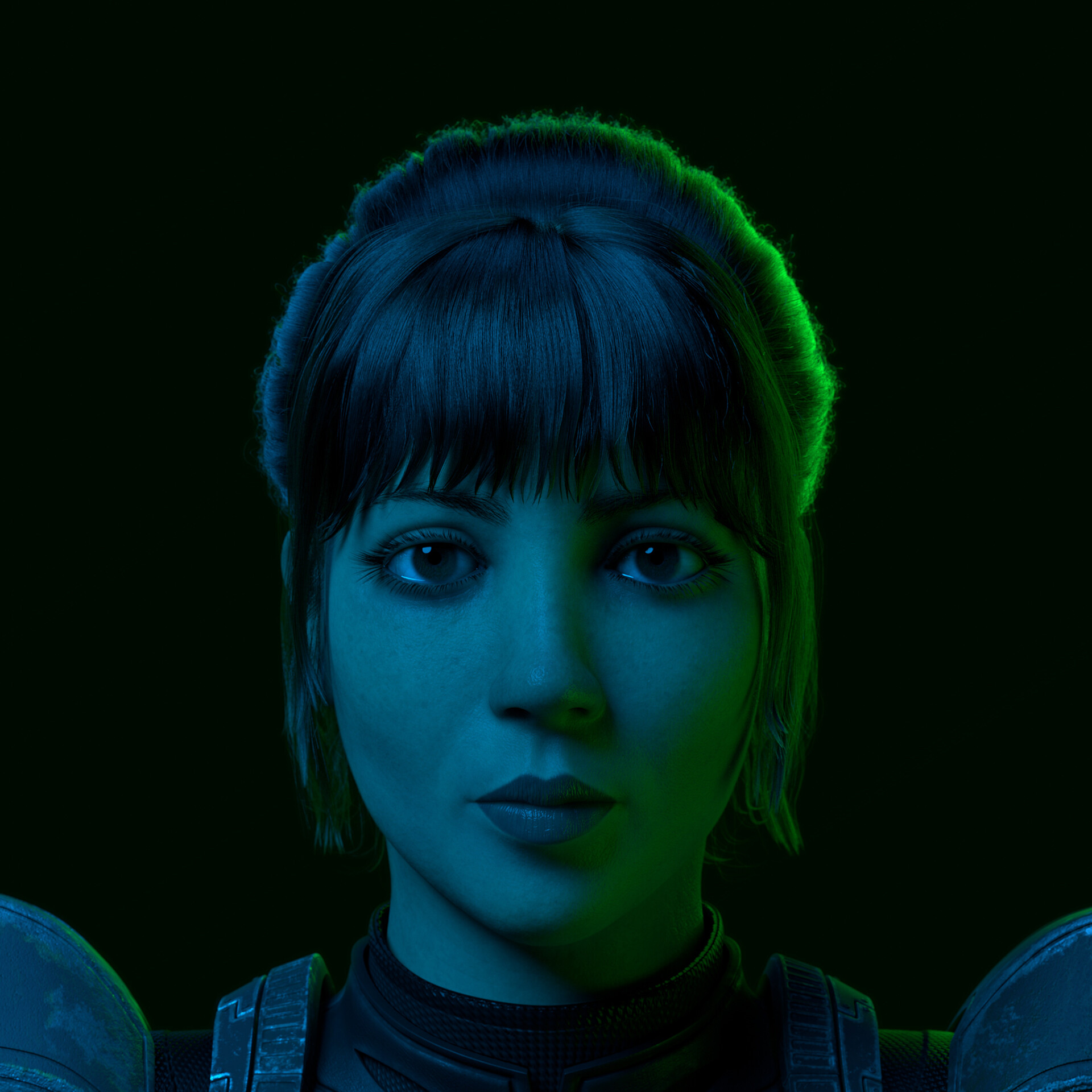 ArtStation - Sci-Fi Character Portrait