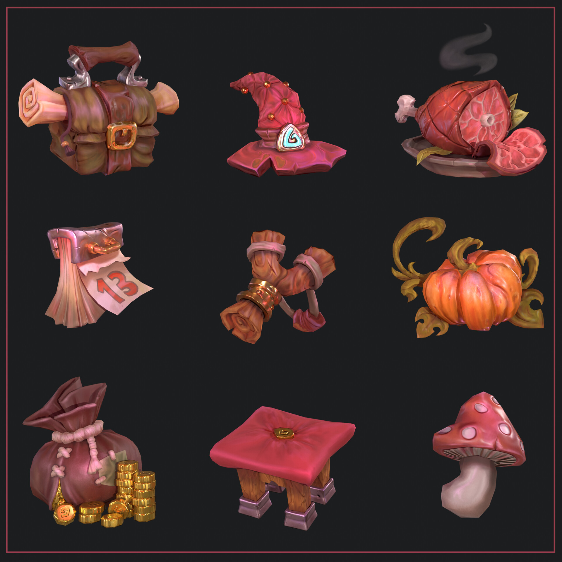 ArtStation - Stylized Props