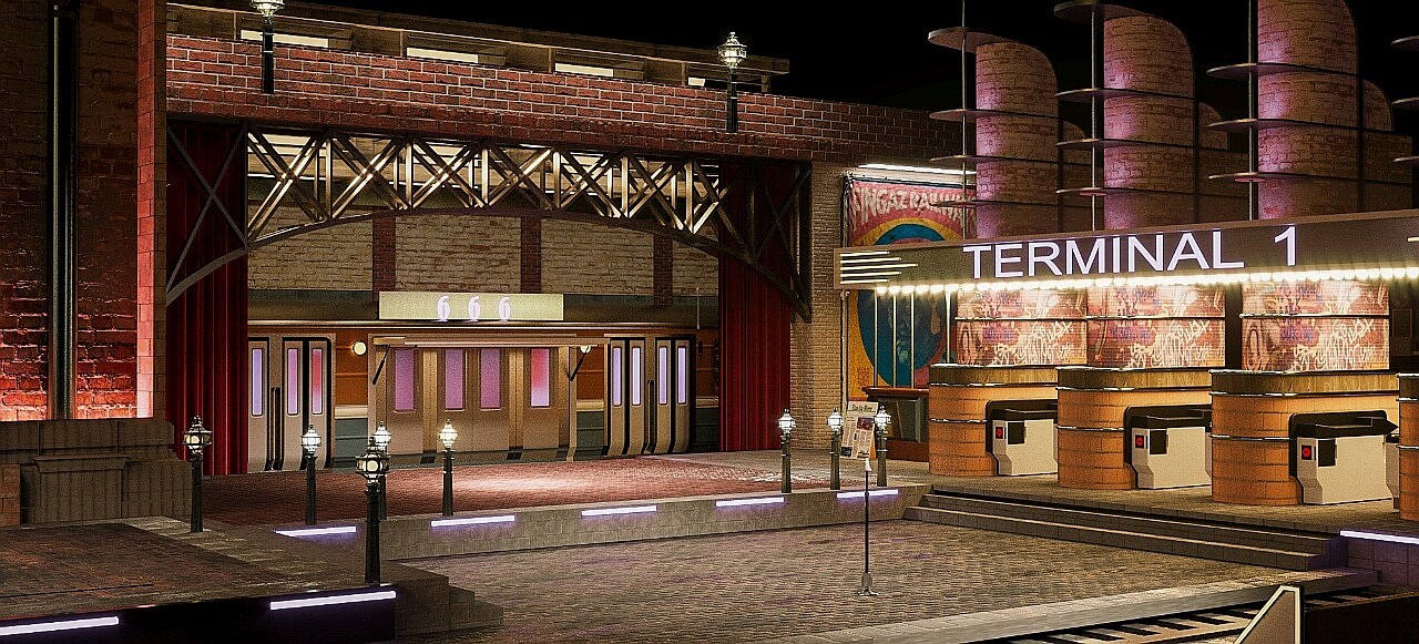 ArtStation - Late night show