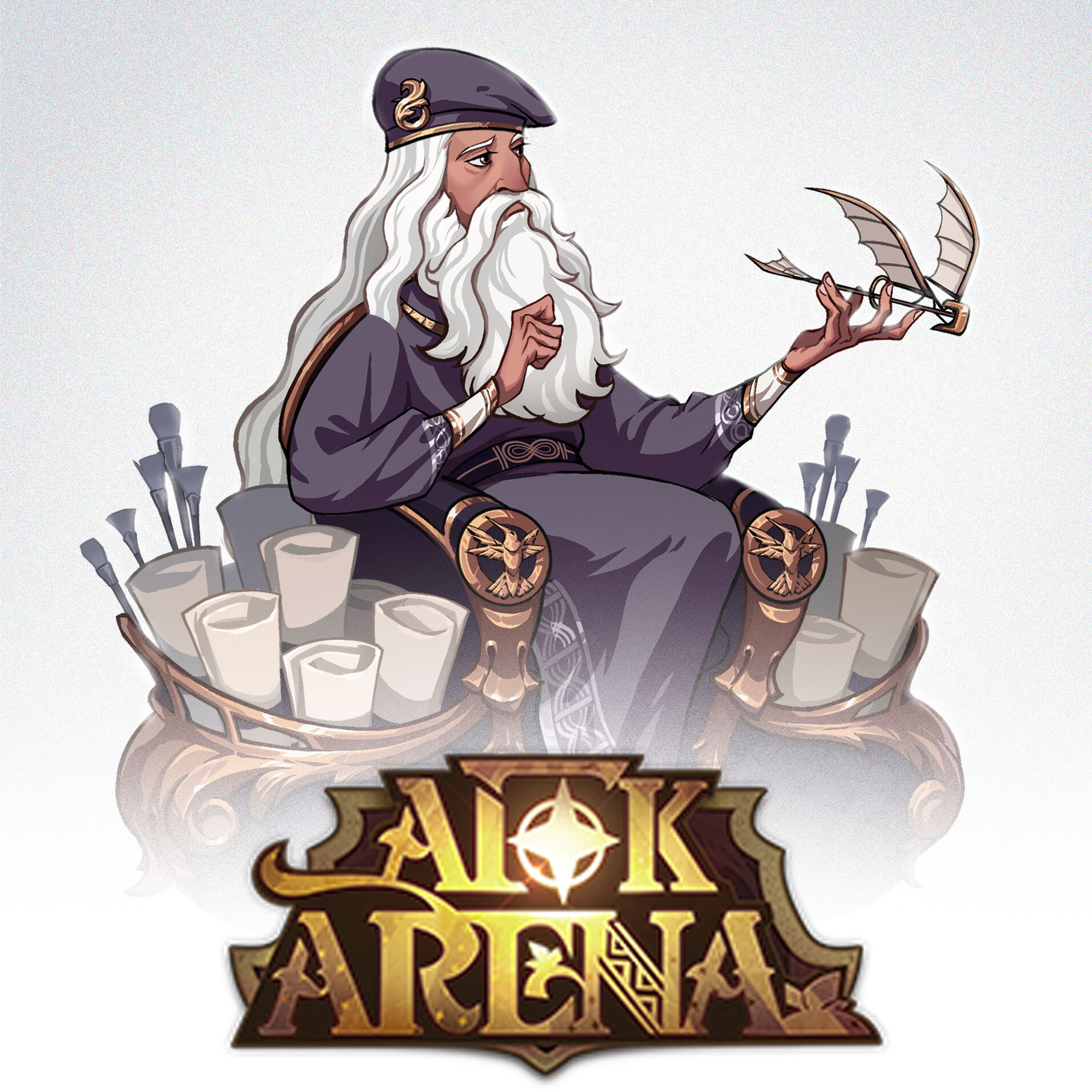 ArtStation - AFK Arena:Leonardo da Vinci