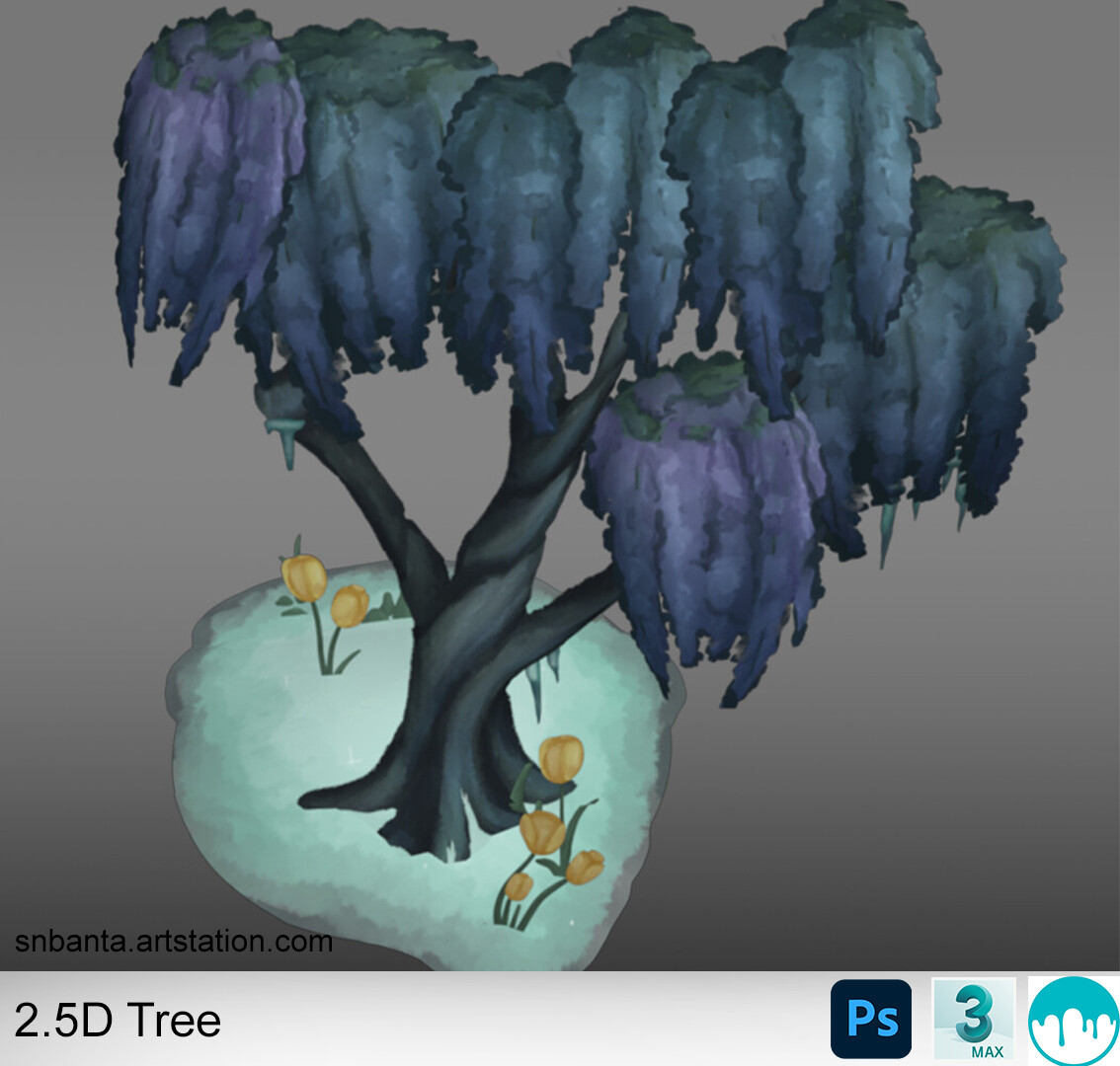 Sarah Banta - CGMA Week 2 Assignment- 2.5D Plants