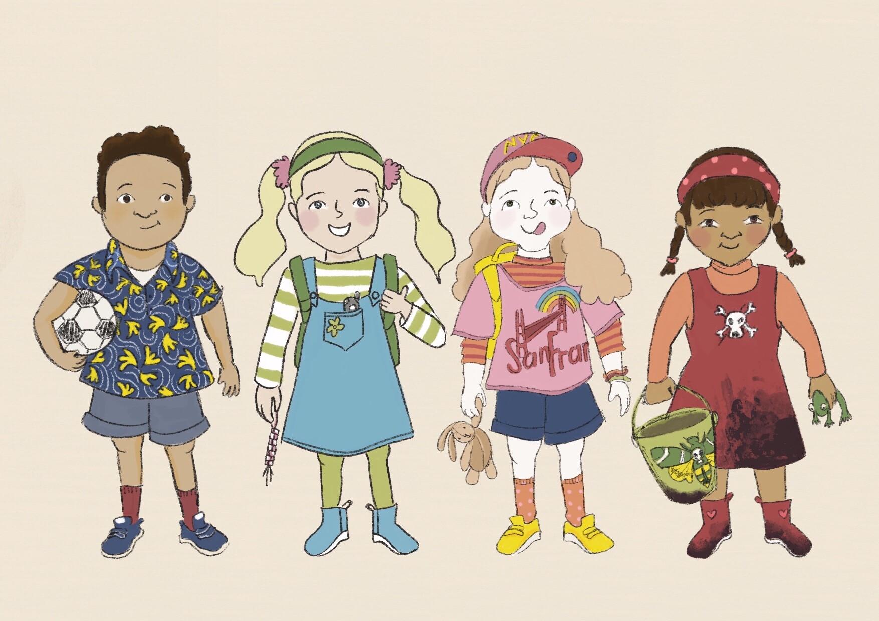 ArtStation - Character Design for 'After School'