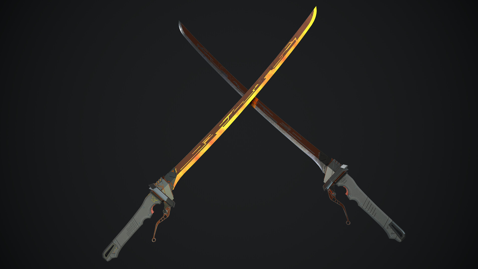 ArtStation - Sci-fi Sword