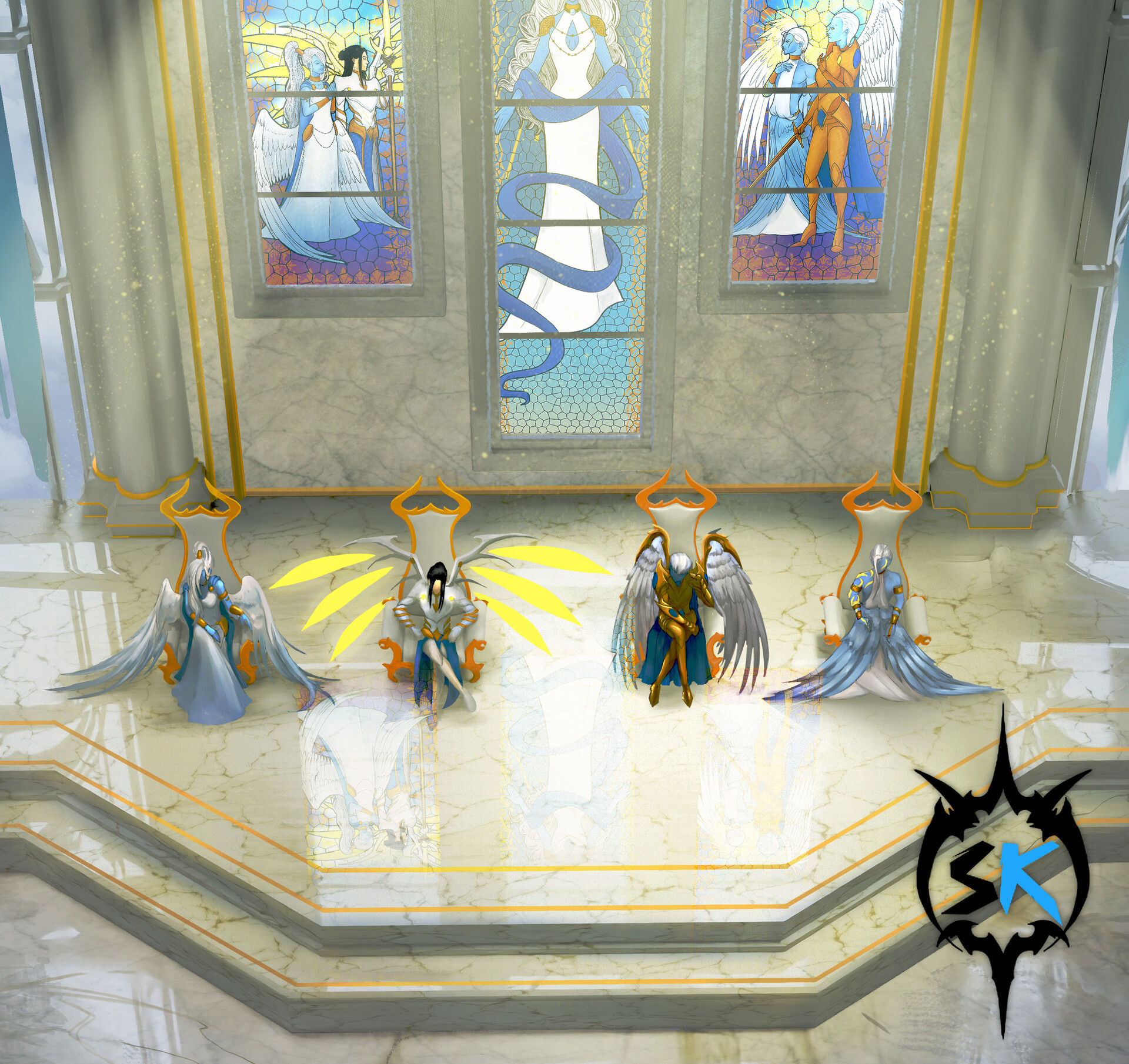 ArtStation - Hall of Judgment