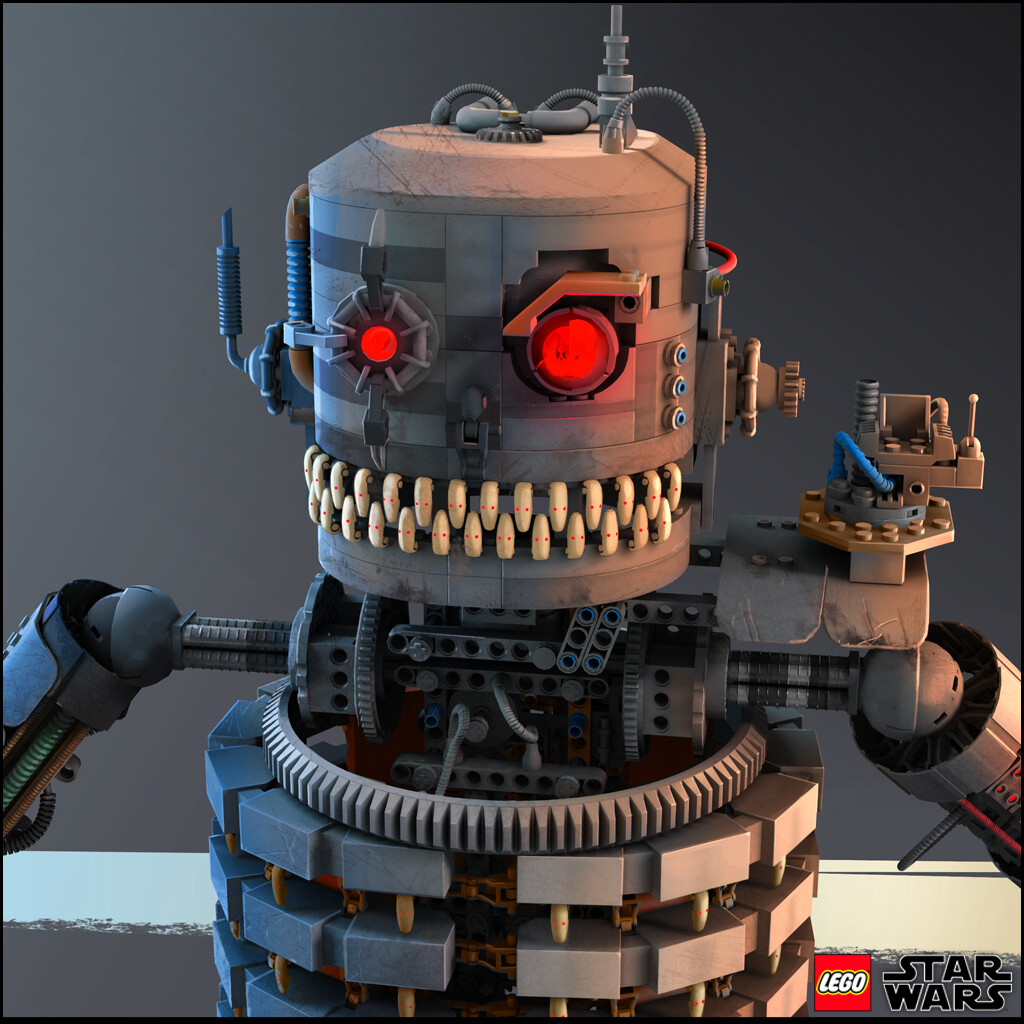 ArtStation - Huge Evil Droid