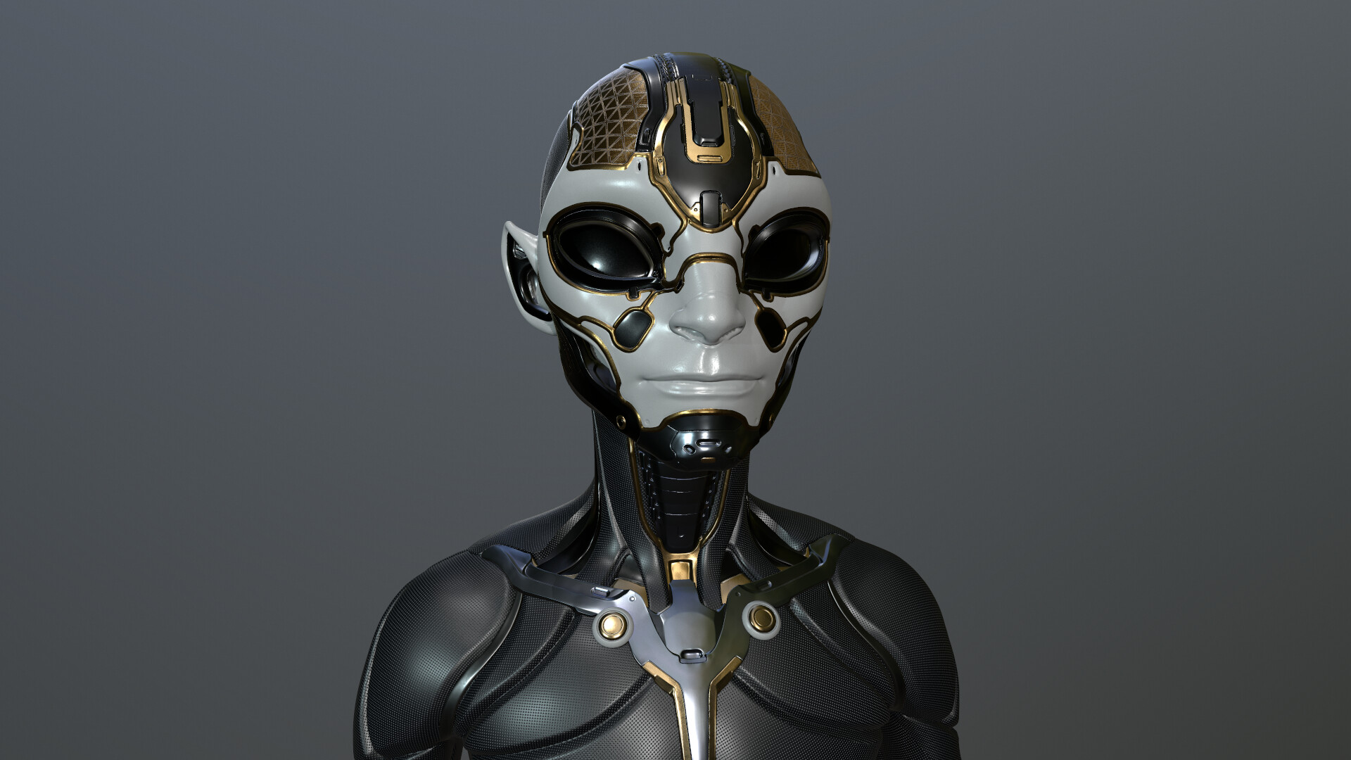 ArtStation - Alienverse Cyborg Viewer
