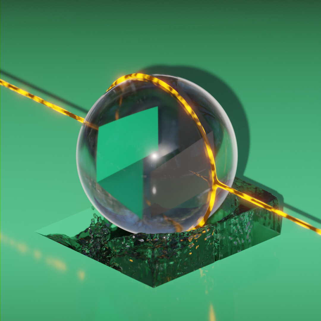 ArtStation - Ubiq (UBQ) Marble Cutout Satisfying Loop