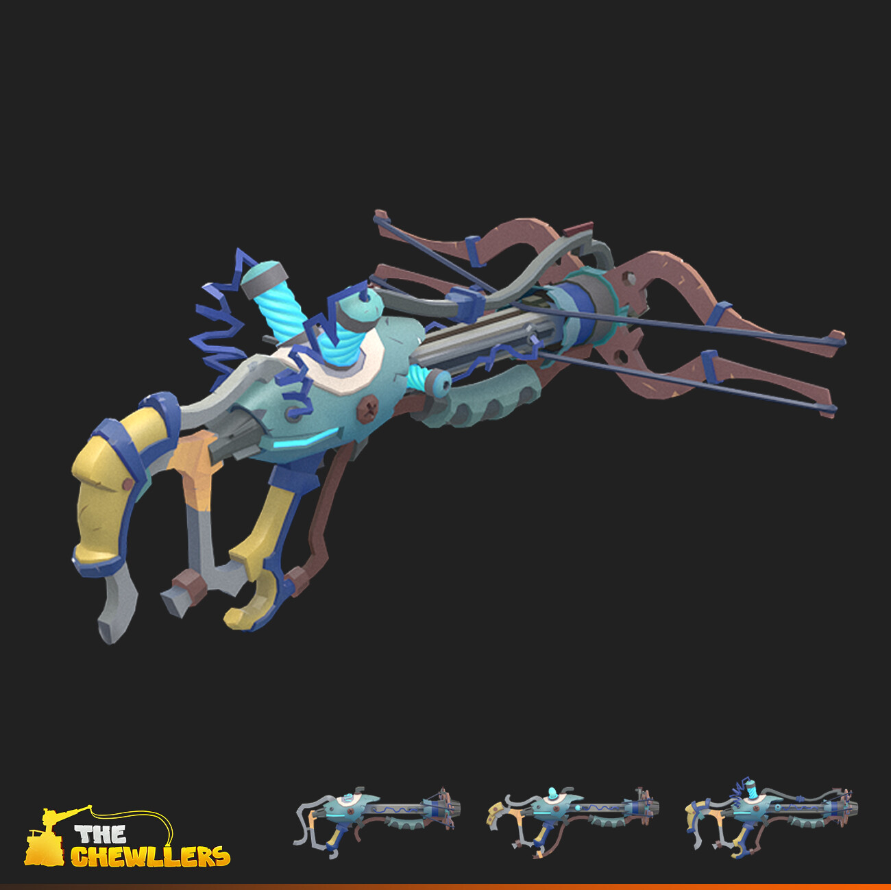 ArtStation - The Chewllers - Secondary Weapon - Crossbow