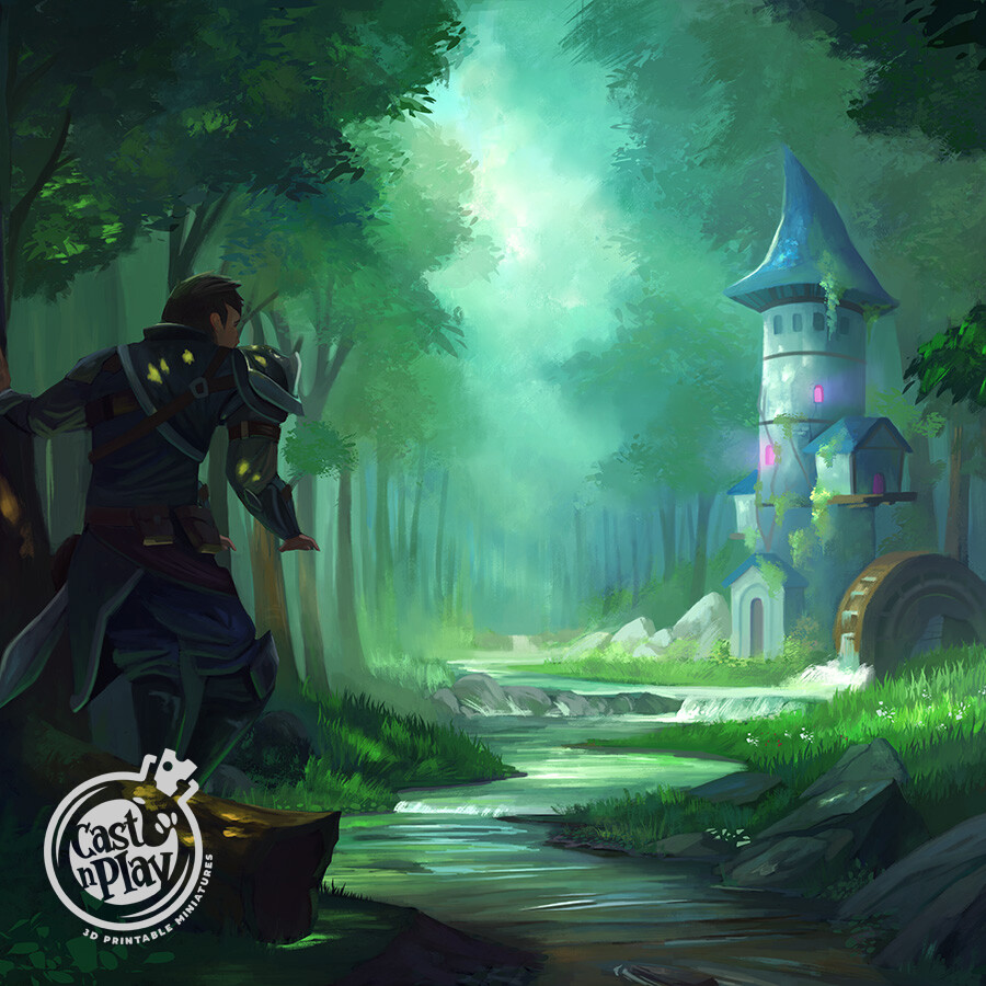 ArtStation - Wizard's Tower