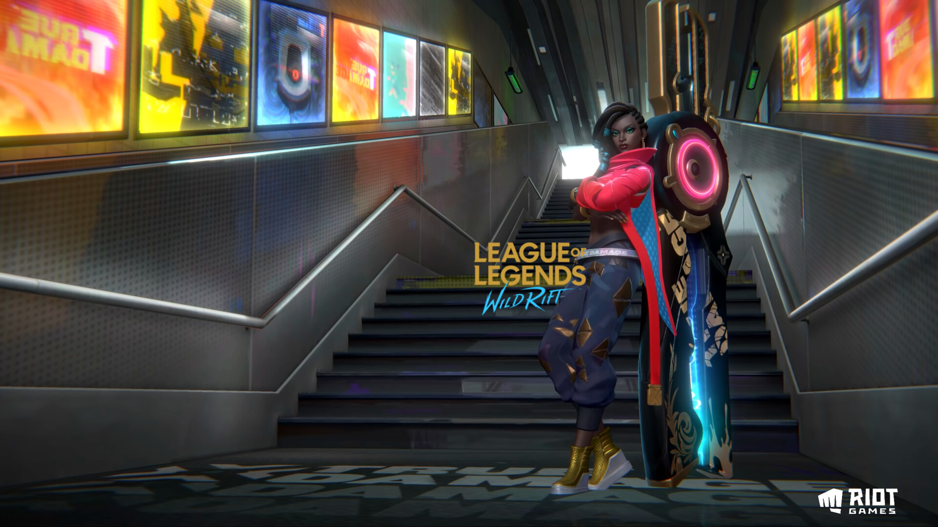 ArtStation - True Damage Senna Wild Rift Skin Turntable Animation