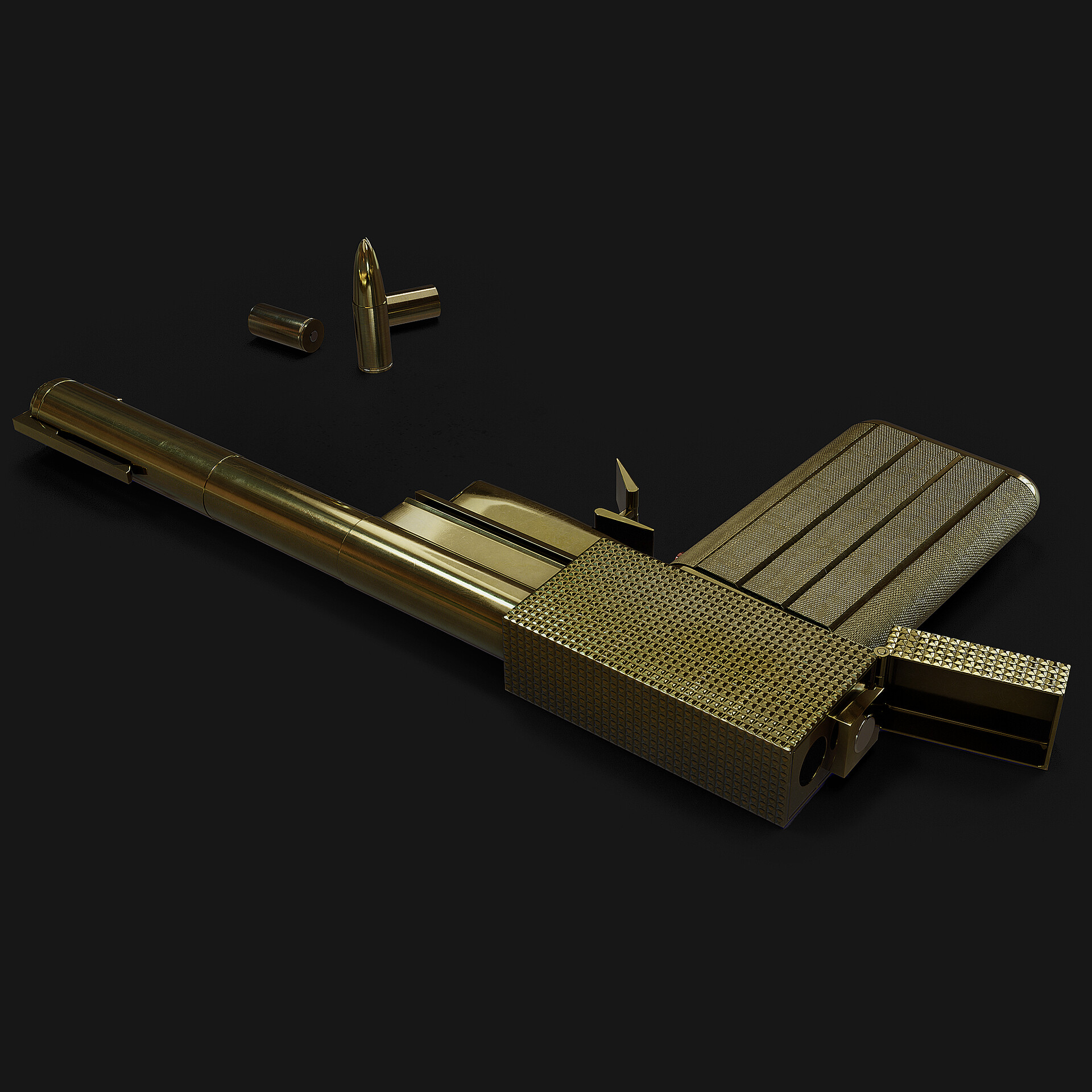 ArtStation - Golden Gun