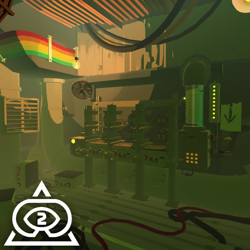 ArtStation - VVR2: Mech Interior Spaces & Controls