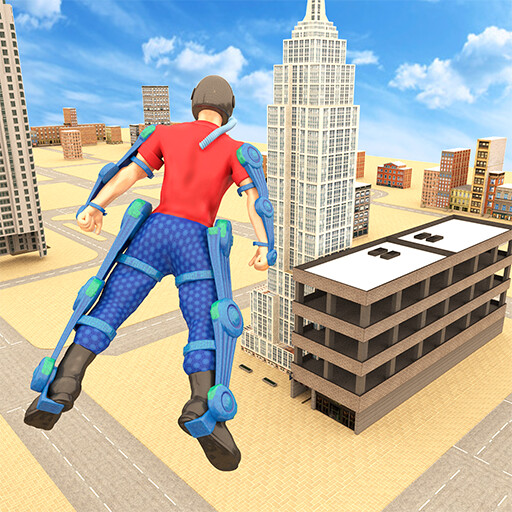 ArtStation - Super Hero Save the City - 3Bees Studio