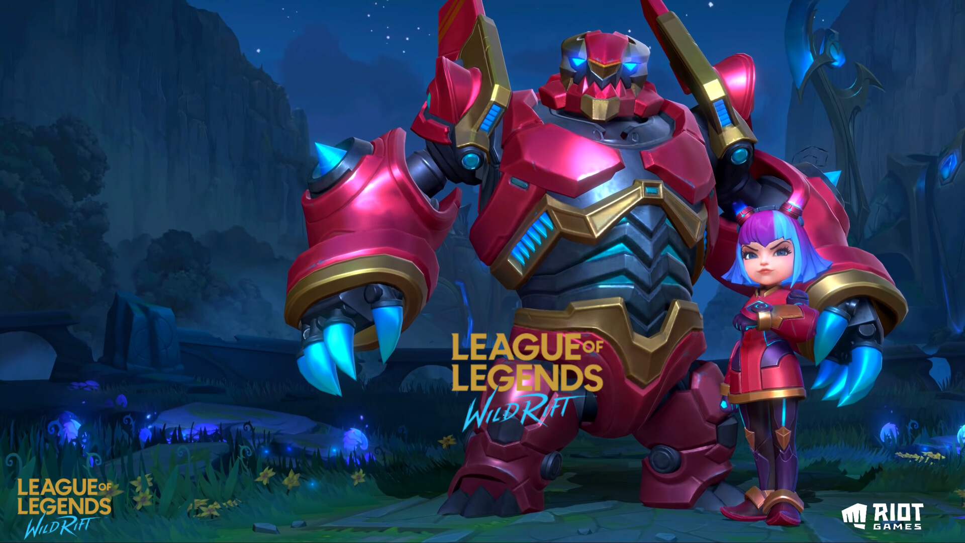 ArtStation - Super Galaxy Annie Wild Rift Skin Turntable Animation